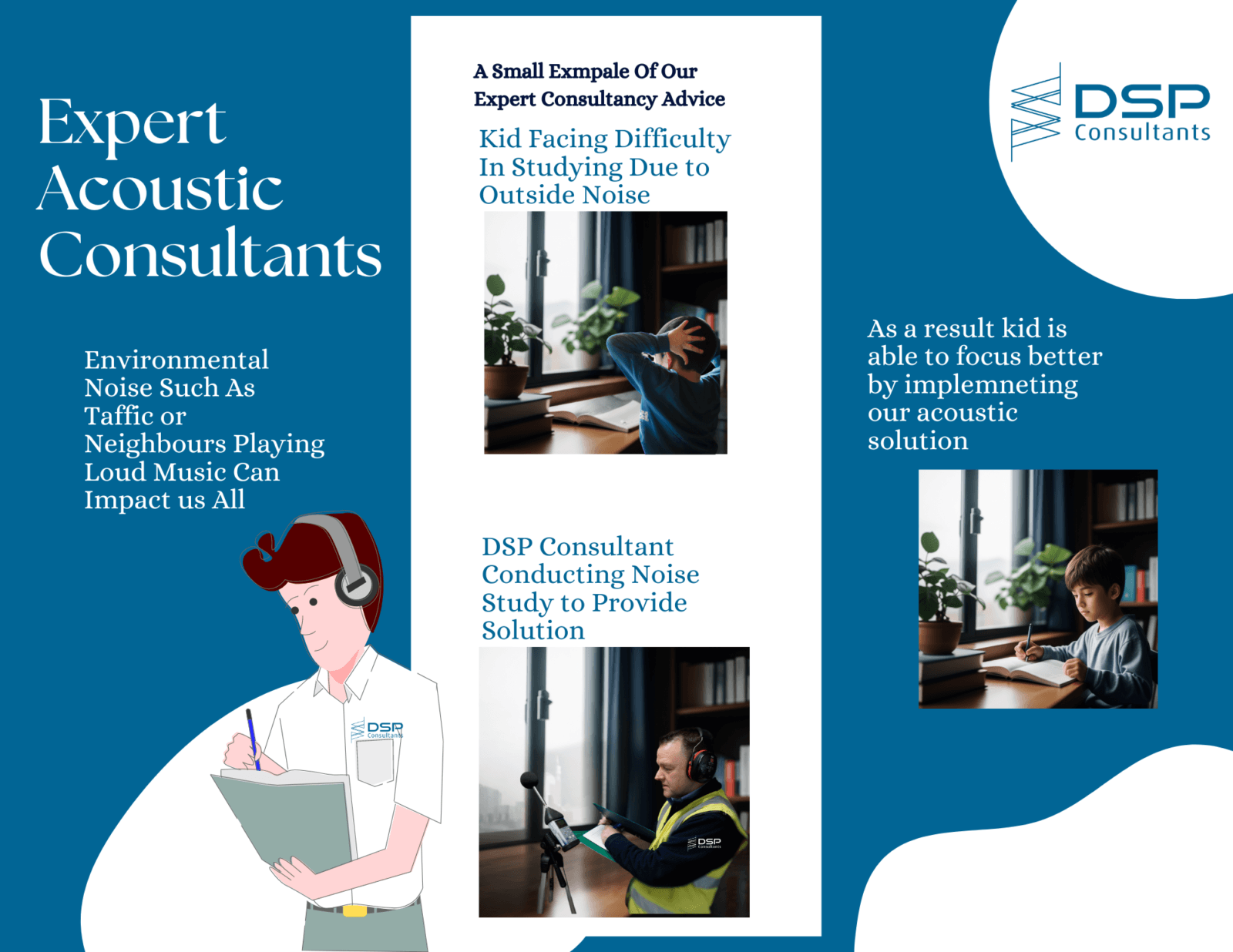 Environmental noise consultants mitigate noise pollution in cities.